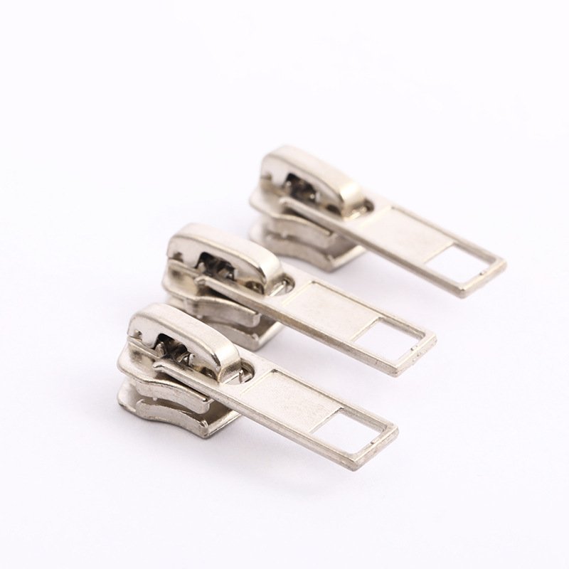 5# Zinc Alloy Electric White Zipper Puller - EVERNICE HANDBAG ACCESSORIES